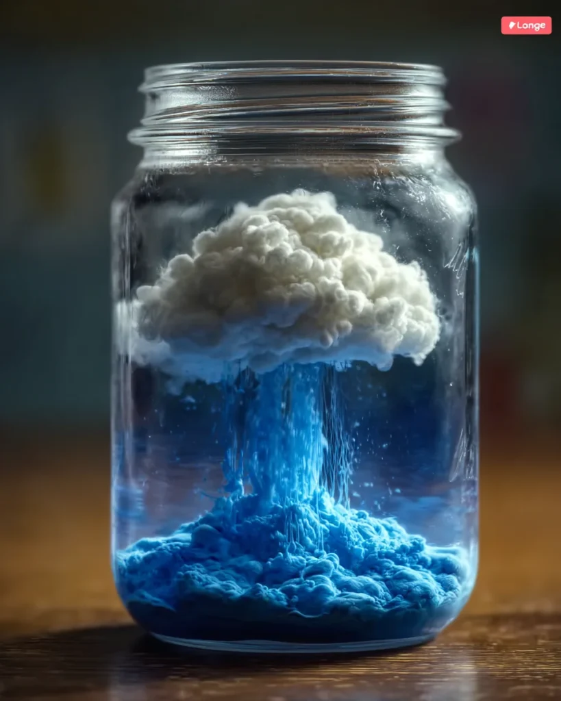 Rain Cloud in a Jar