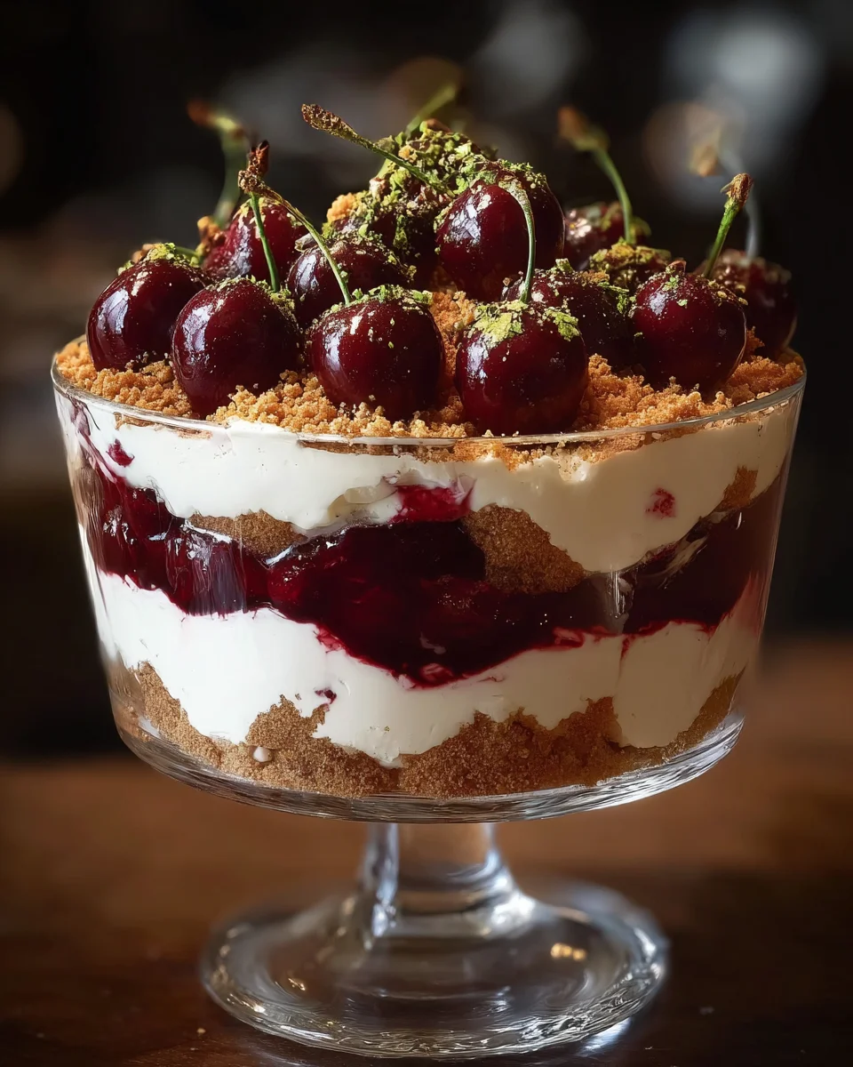 Cherry Cheesecake Trifle